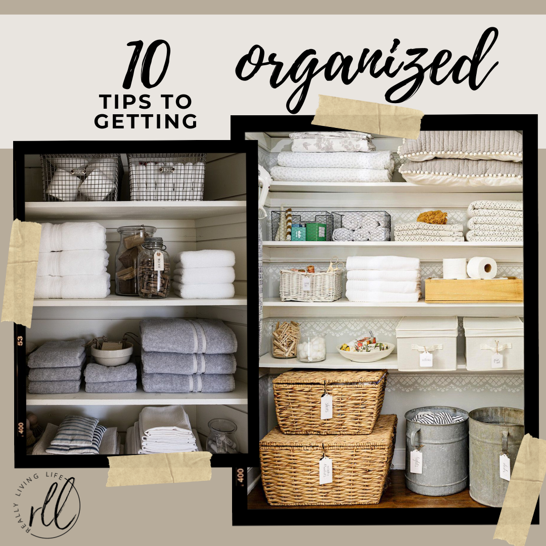 10 Tips To Getting Organized - Jen Giera Coaching